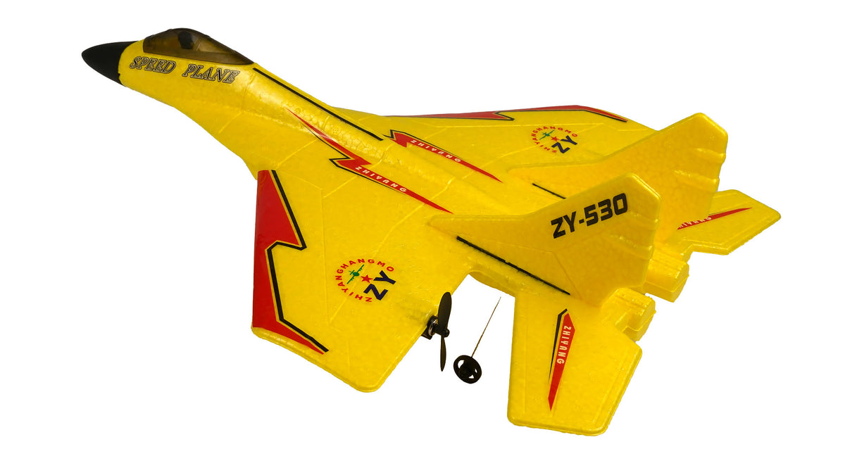 RCG Racing ZY-530 Speed Plane Pro - Yellow