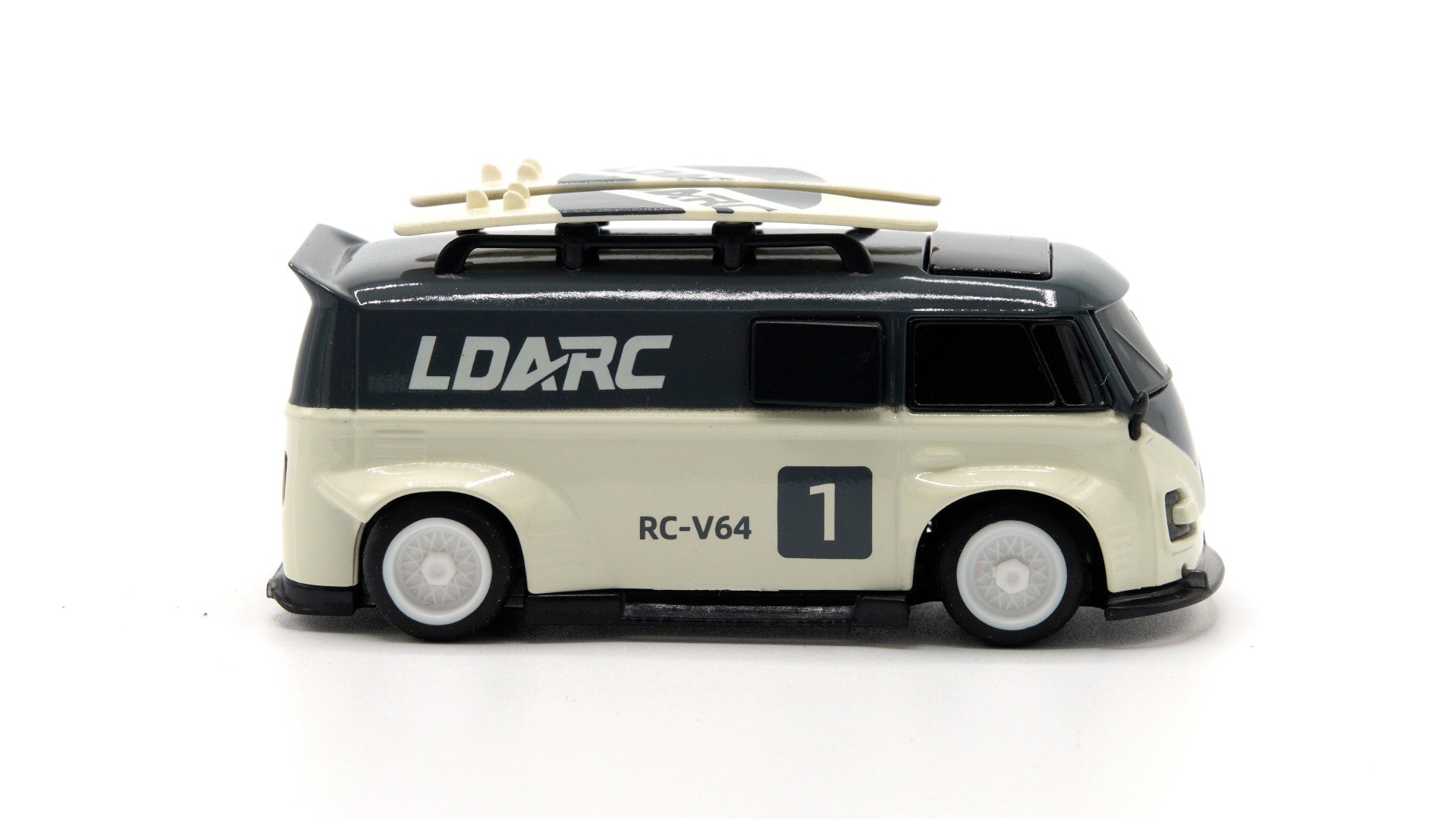 LDARC 1/64 V64 Mini Race Van - Gray