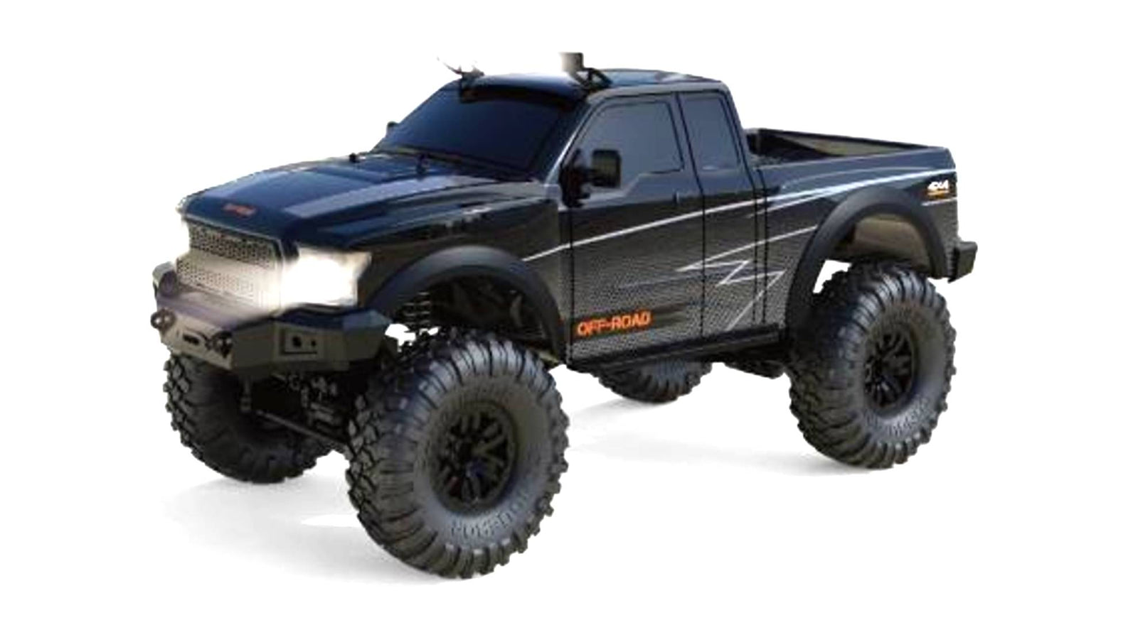 RCG Racing CT 1/10 4x4 Crawler Truck - Black