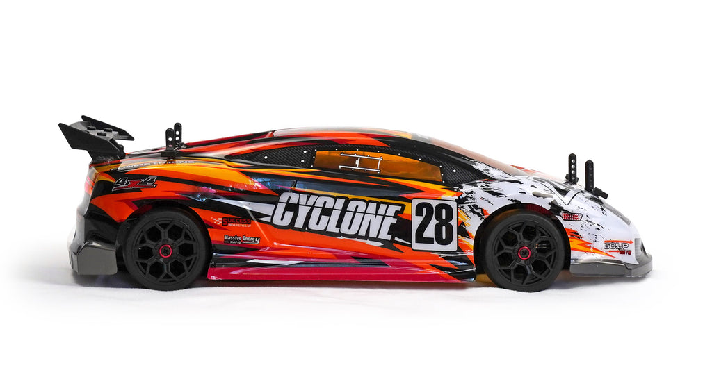 RCG Racing DC 1/18 4WD Drift Car - Cyclone Lambo