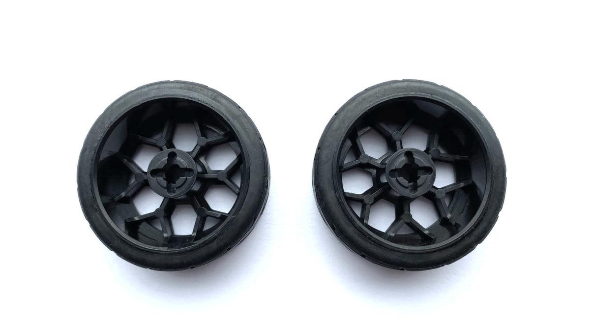 RCG Racing DC 1/18 Touring Car Wheels (Non-drift) Rear (2pcs)