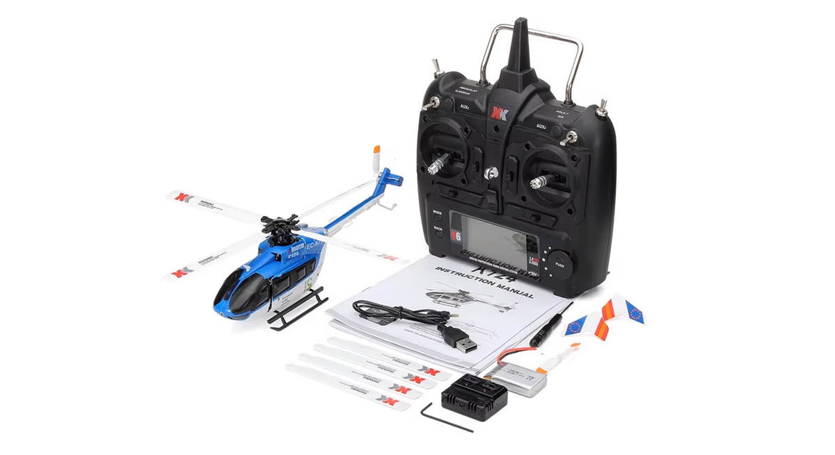 RCG Racing K124 Egg 6ch Helicopter