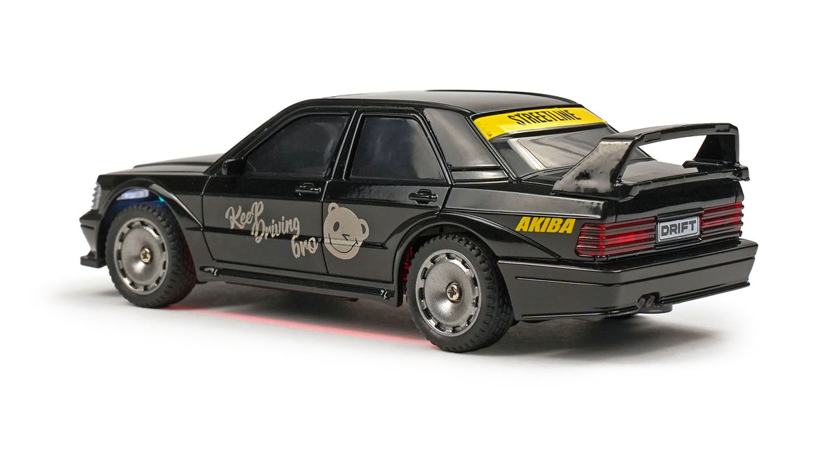 RCG Racing Micro DC 'Legends' 1/43 Drift Car - Merc DTM Black