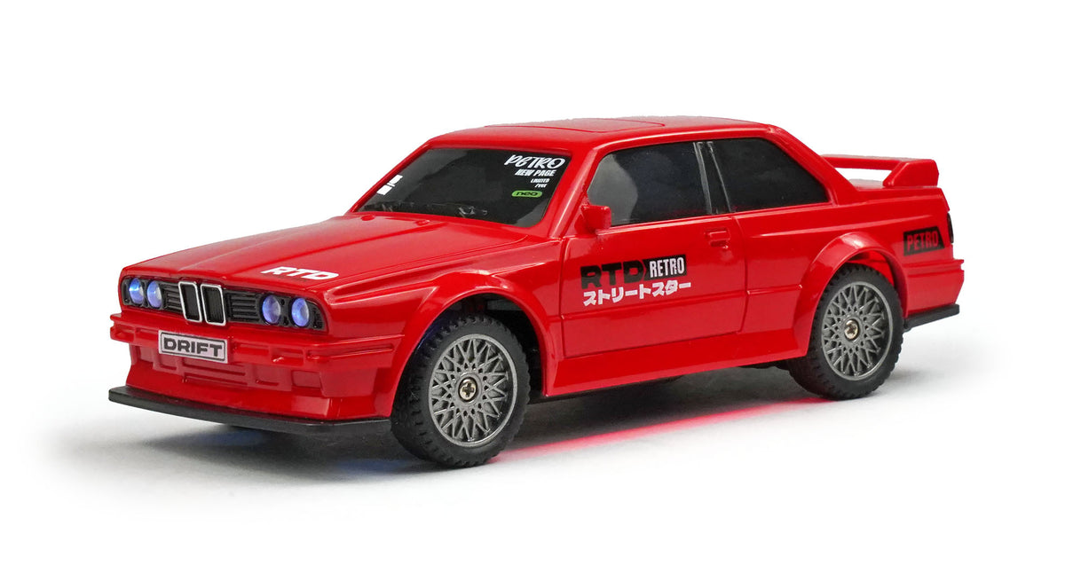 RCG Racing Micro DC 'Legends' 1/43 Drift Car - EVO30 Red