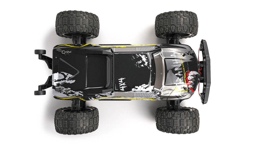 RCG Racing MT 1/10 Brushless Monster Truck - Piranha Yellow