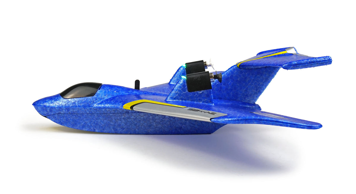 RCG Racing ZY-425 Water Land Air Mini Plane - Blue