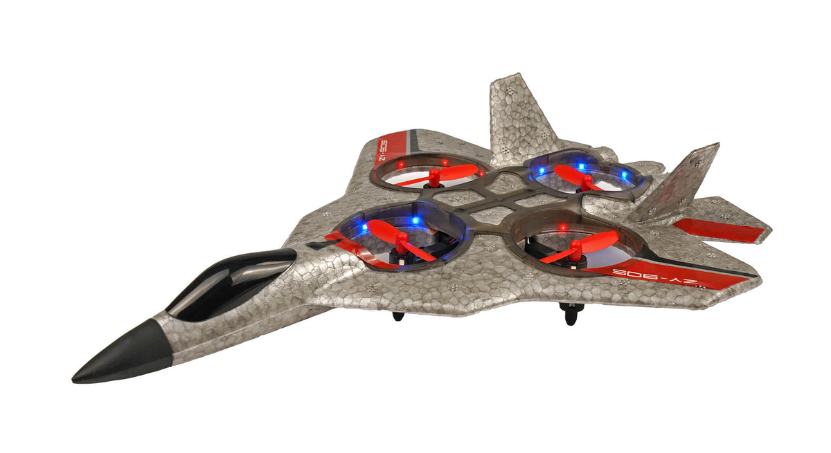 RCG Racing ZY-905 Four Axis Fighter Jet - Silver