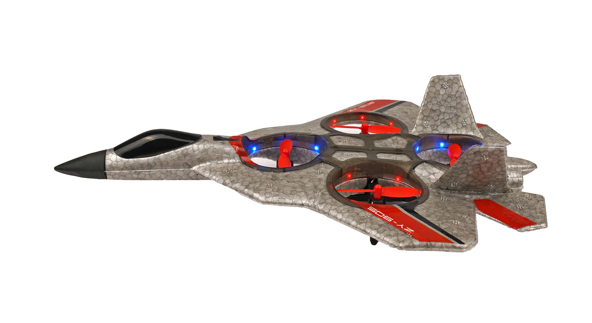 RCG Racing ZY-905 Four Axis Fighter Jet - Silver