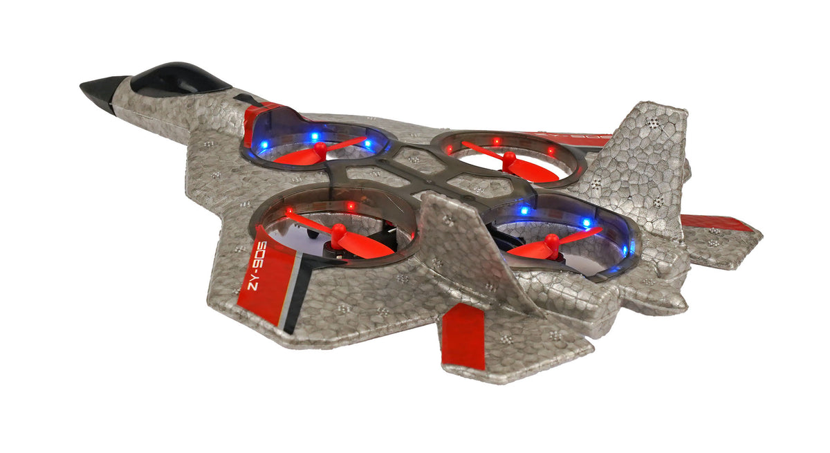 RCG Racing ZY-905 Four Axis Fighter Jet - Silver